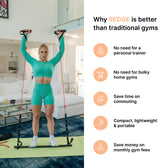 Redge Portable Gym Machine | All In One Home Gym Bar - Redge Fit