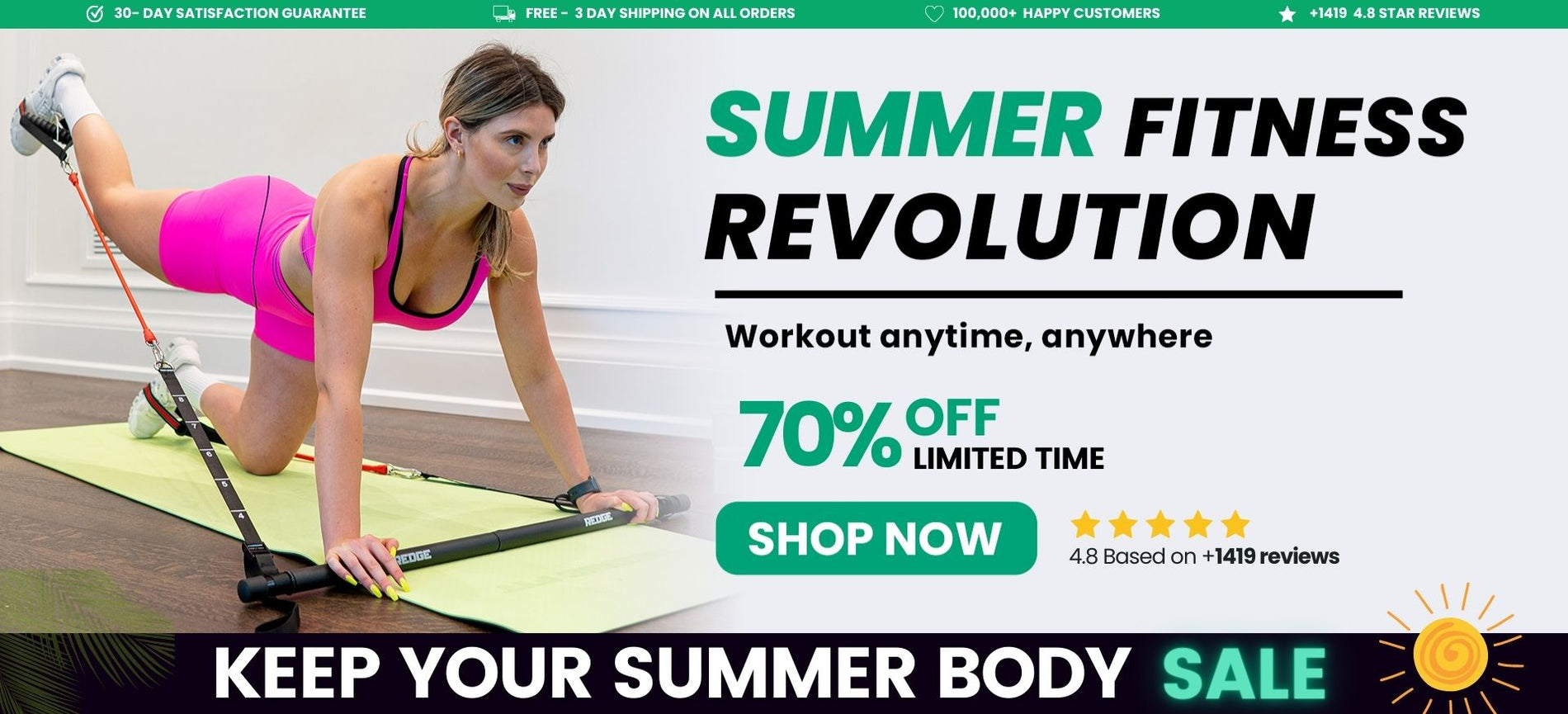 World's Best Home Gym Equipment You Can Carry Anywhere - Redge Fit